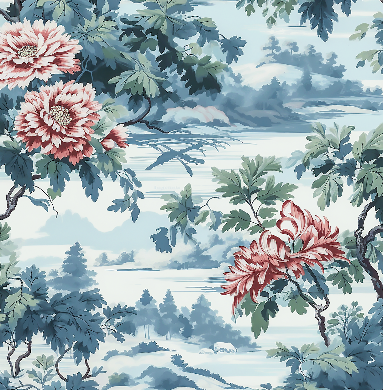 Sable Run Azul – Atlanta Fabrics